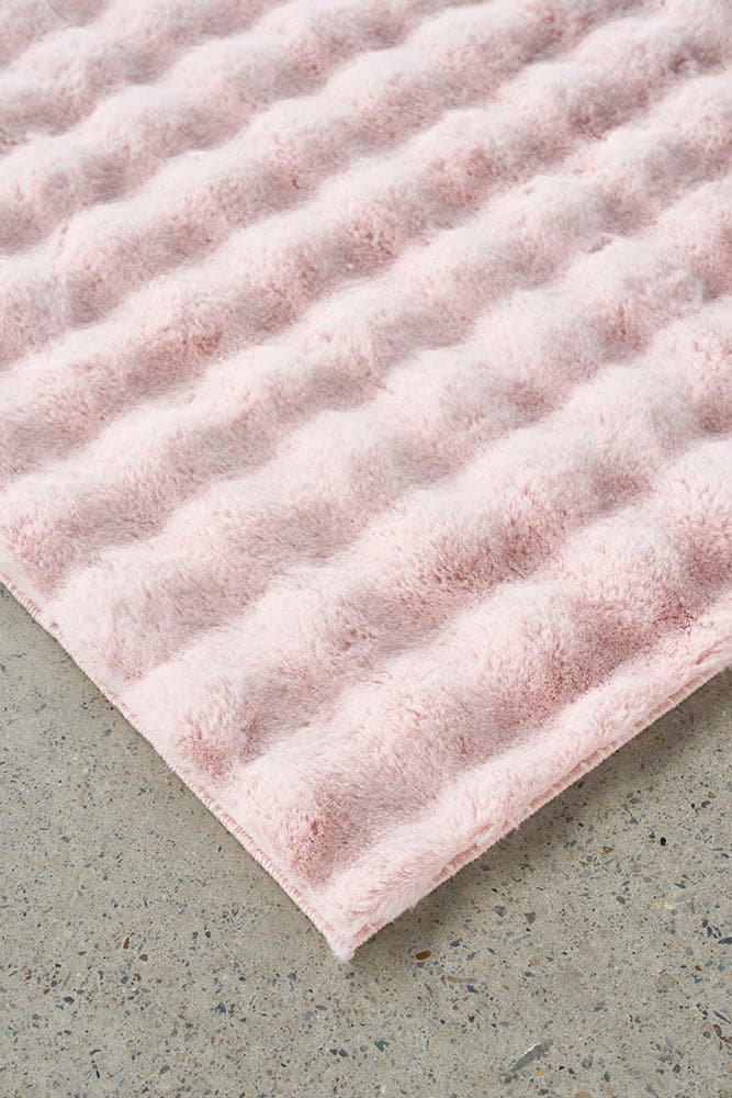 Rug Culture Bubble Blush Machine Washable Rug - Rugs Plus Online