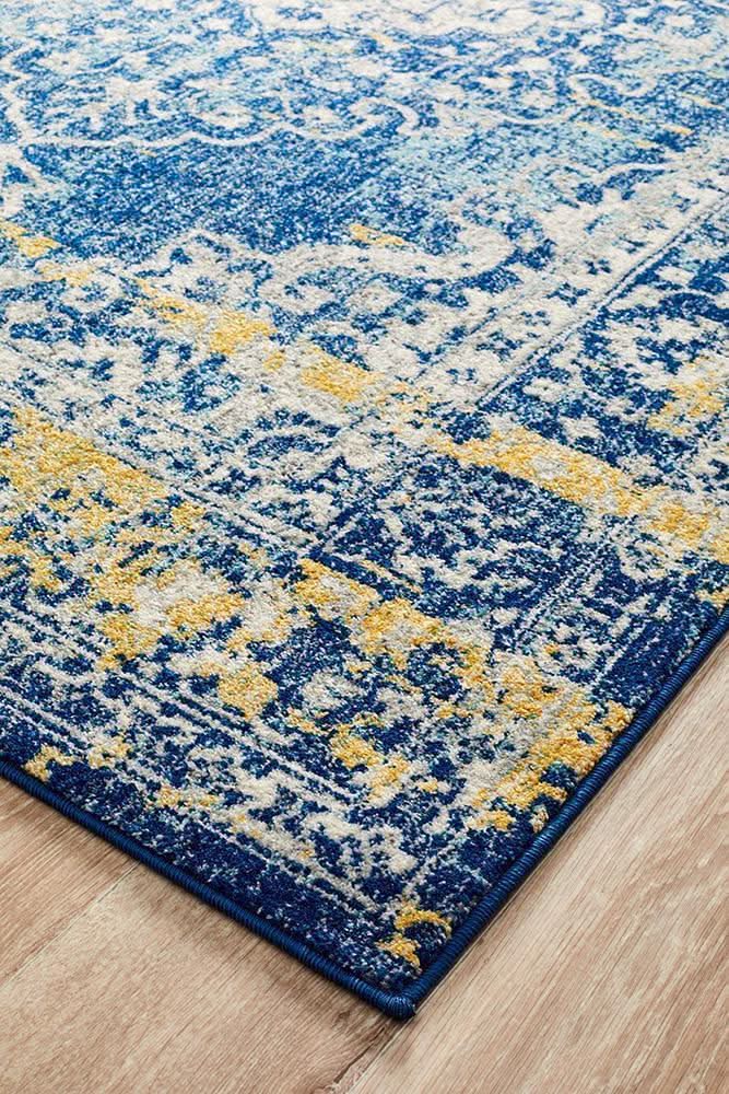 Rug Culture Museum Wilson Navy Hallway Runner