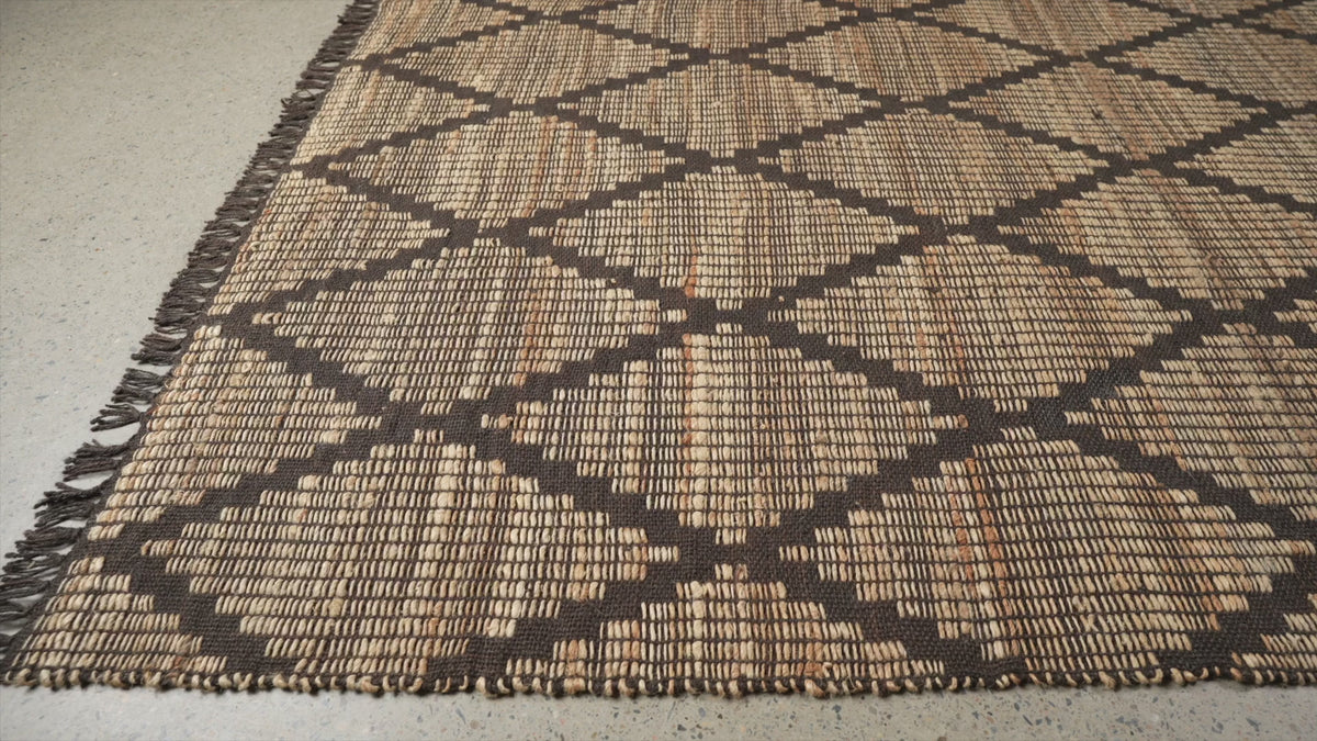 Bali Mocha Jute Rug - Rugs Plus Online