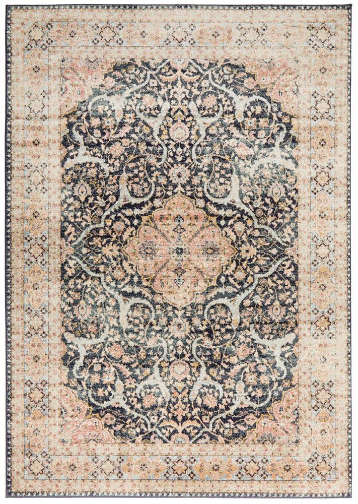 Legacy 858 Midnight Rug | Transitional Traditional | Rugs Plus Online.