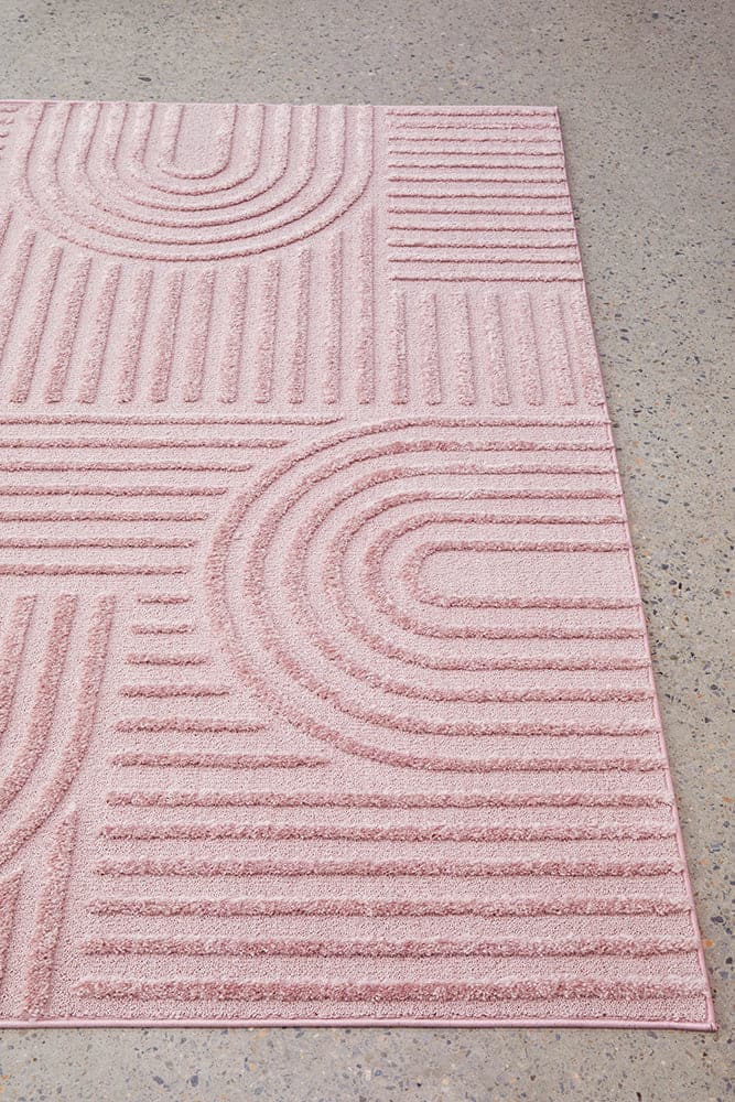 Mari Dior Pink Rug | Modern rug | Rugsplusonline.
