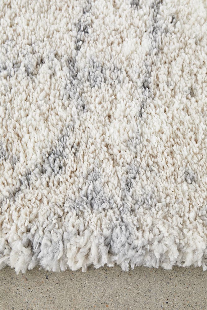 Moonlight Opal Steel Rug | Modern Shag Rug | Rugs Plus Online.