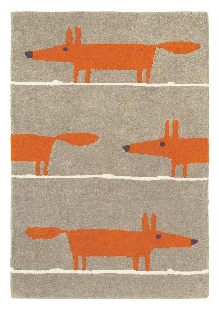 Scion Mr Fox Rug Cinnamon 25303 | Designer Rugs | Rugsplusonline.