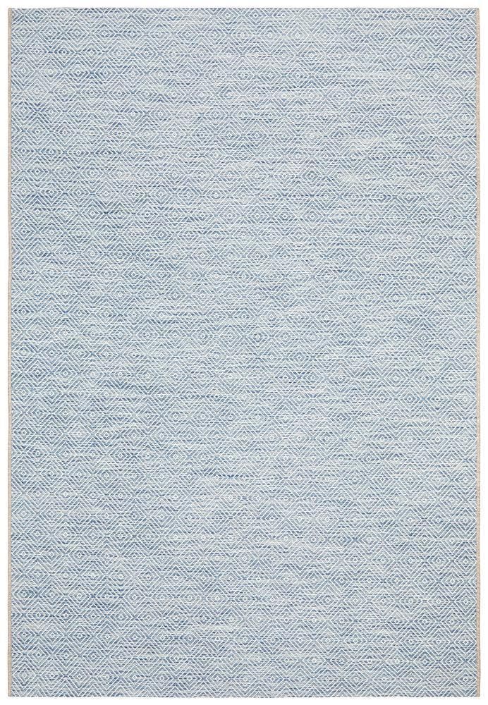 Rug Culture Terrace Diamond Blue [Indoor Outdoor] - Rug