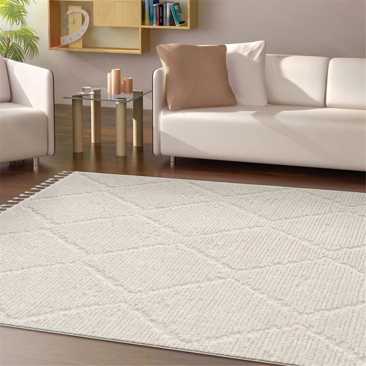 Alpine way 3632 Ivory | Saray Rugs | Rugs Plus Online