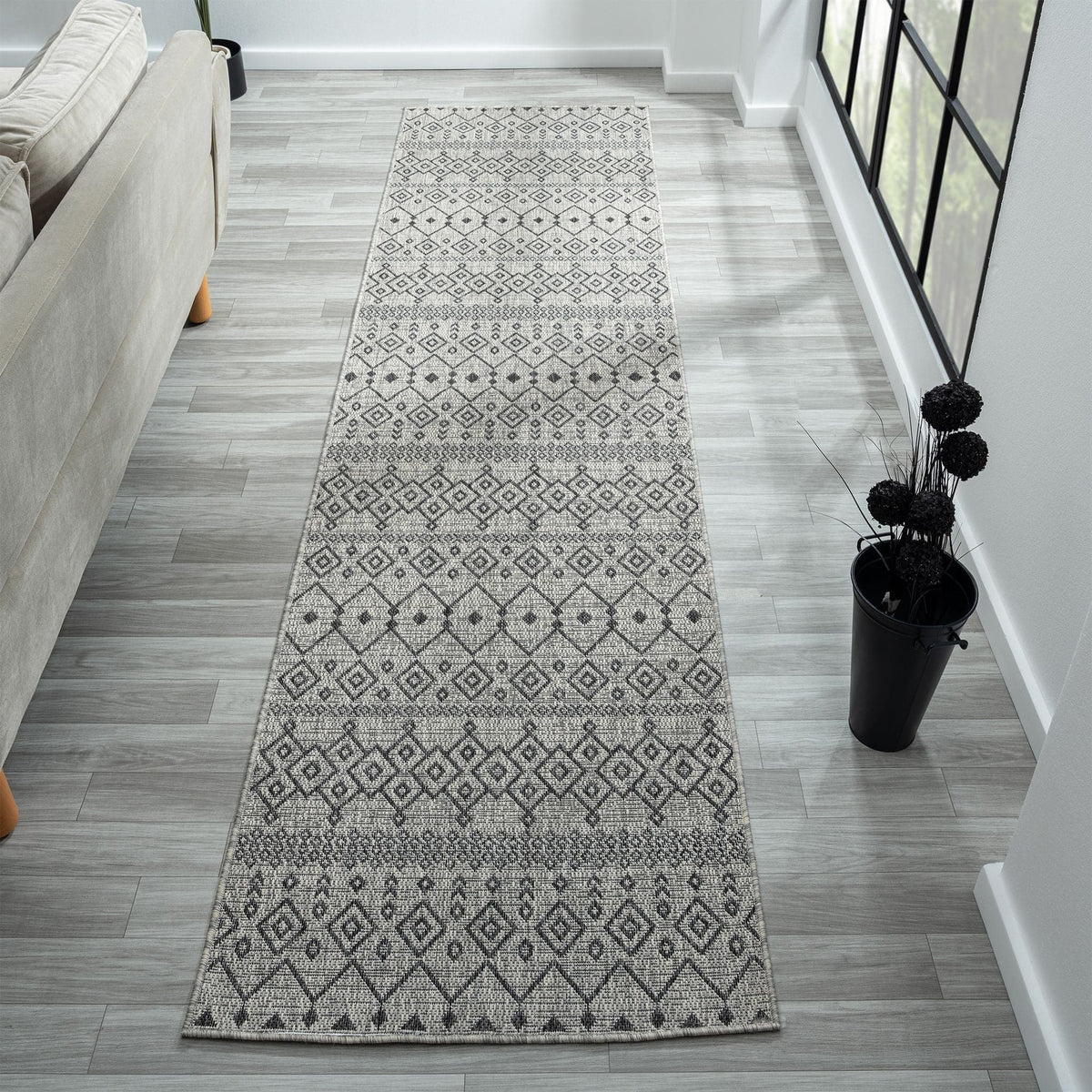 Alfresco In/Out 423 Lava | Hallway Runner | Rugs Plus Online