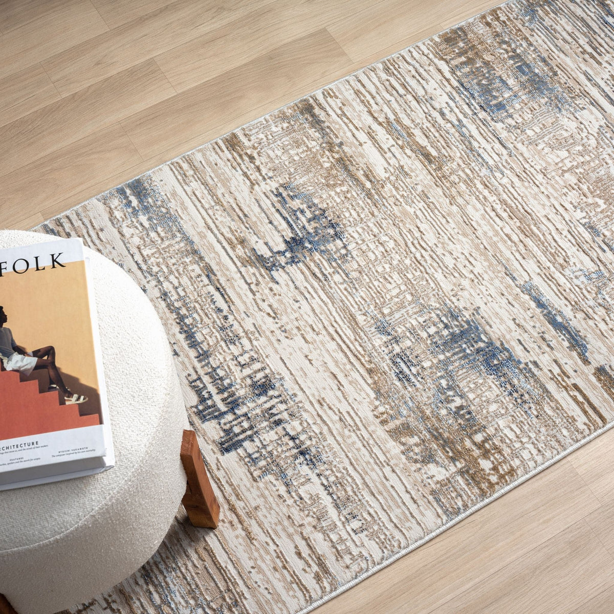 Fables 474 Stone | Hallway Runner | Saray Rugs | Rugs Plus Online